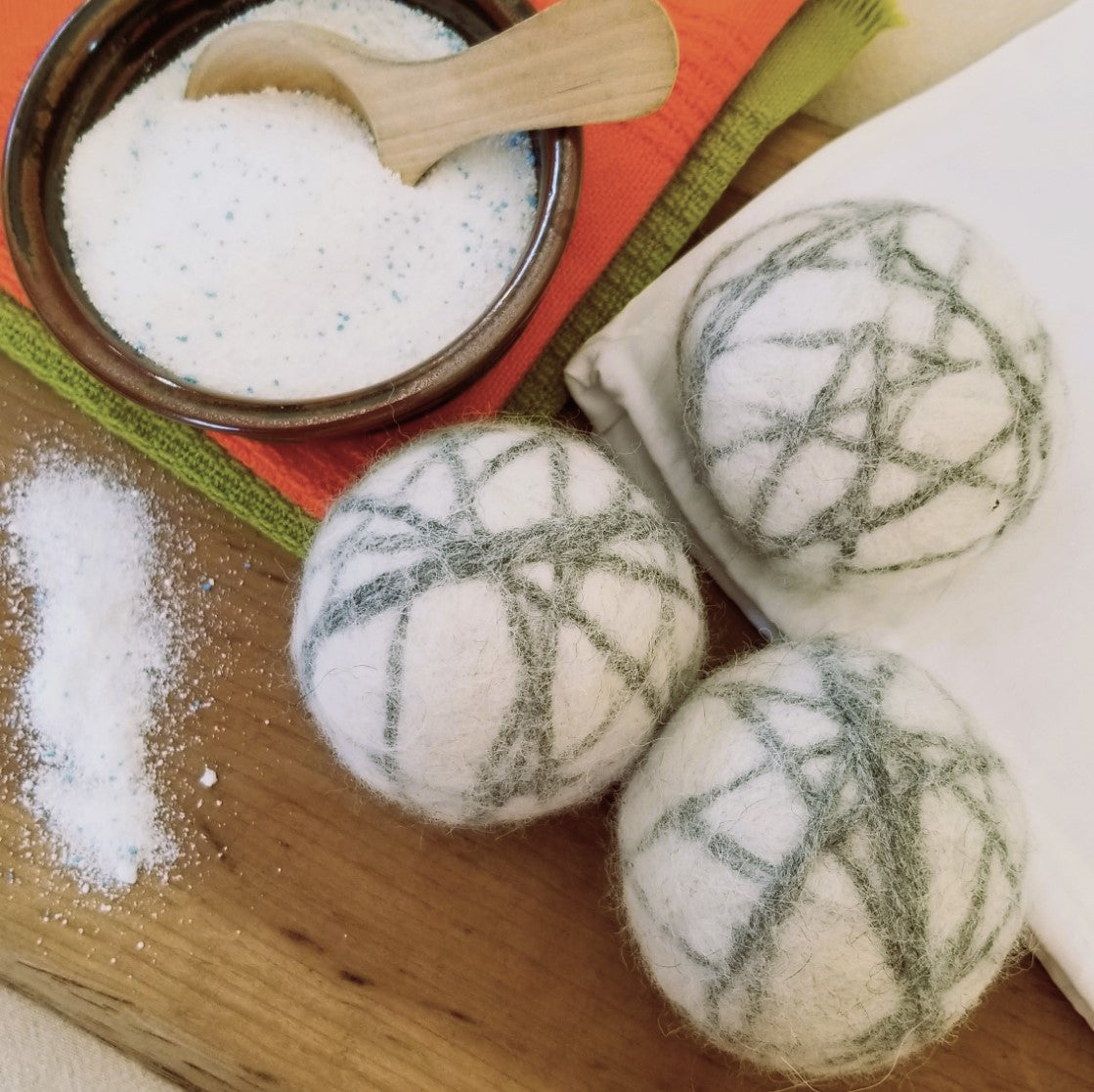 Alpaca Dryer Balls – Stone Spindle Farm