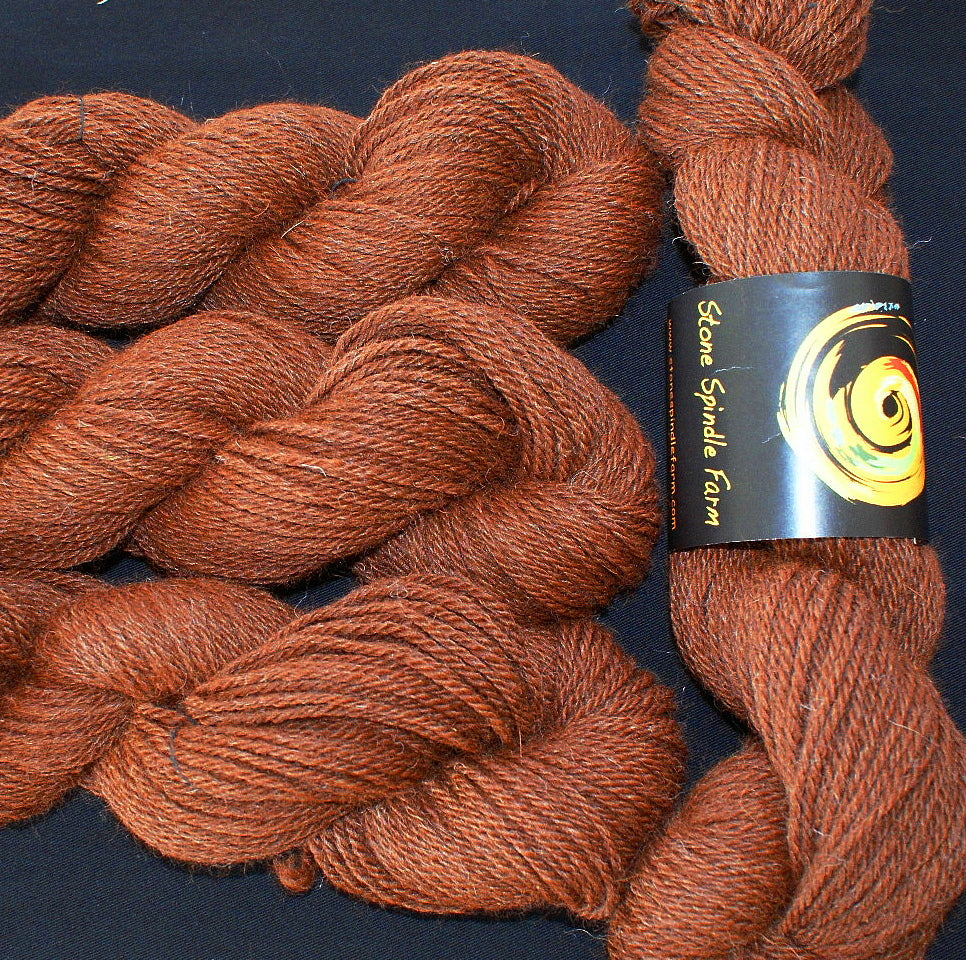 Brown 100% Alpaca – Stone Spindle Farm